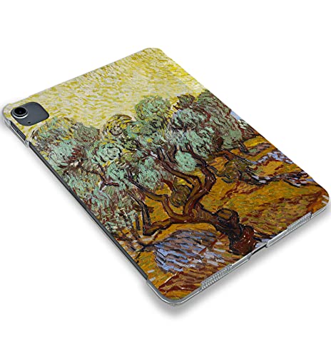 Van Gogh Olive Trees case Compatible with iPad Mini Air Pro 7.9 8.3 9.7 10.2 10.9 11 12.9 inch Pattern Cover New 2022 2021 Trifold Stand 3 4 5 6 7 8 9 Generation 93 (11" Pro 1/2/3 gen)