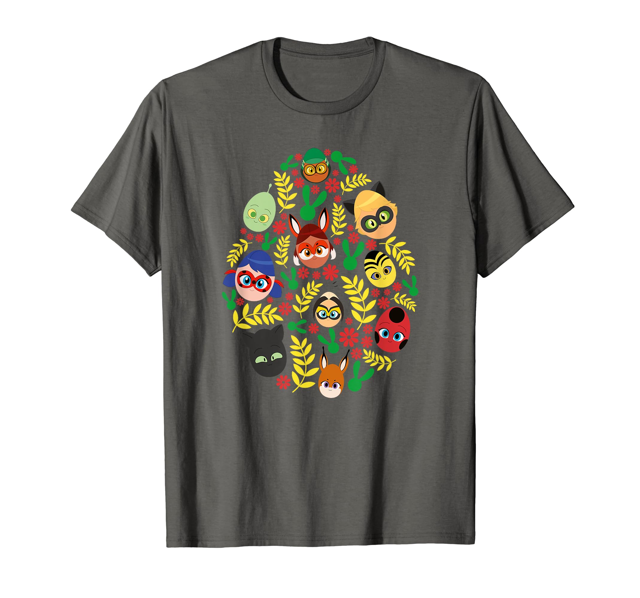 Miraculous Ladybug Spring Collection Kwamis & Superheroez T-Shirt
