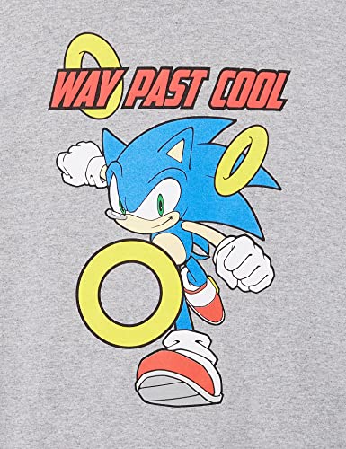 SEGA boys Sonic the Hedgehog 3-pack Tee Bundle, Sonic, Tails, Knuckle T Shirt, Red Heather Grey Royal, 8 US