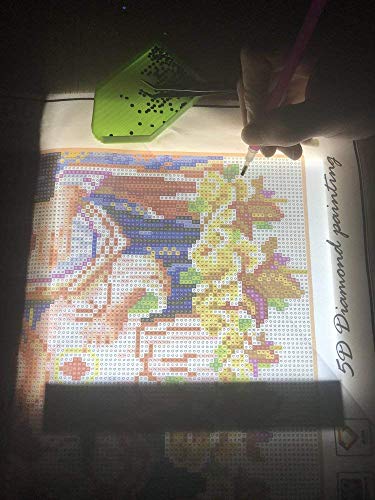 Small A5 Ultra-Thin Portable LED Light Box Tracer w/USB Cable Dimmable Brightness LED Artcraft Tracing Light Box Light Pad for Artists Drawing Sketching Animation Stencilling X-ray Viewing