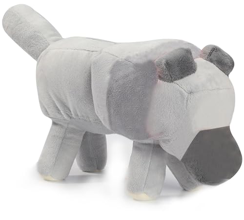14-Inch Wolf Plush Toy, Game Character Stuffed Animal Gift for Kids & Fans