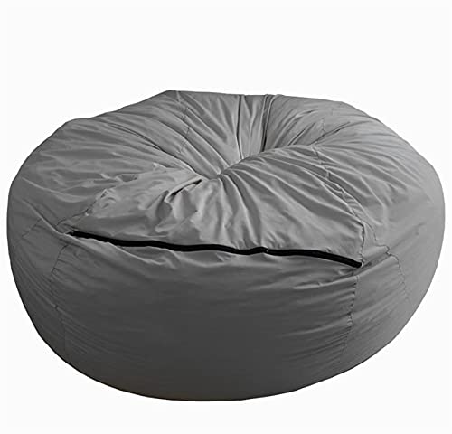 Bean Bag,Giant Fur Bean Bag Chair Cover for Adults Kids (Without Filling)Comfy Fluffy Giant Round Beanbag Lazy Sofa Cover for Reading Chair Floor Chair Lazy Sofa Bed Cover Soft Fluffy Faux BeanBag