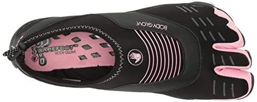 Body Glove Women's Cinch Water Shoe, Black/Prism Pink, 9