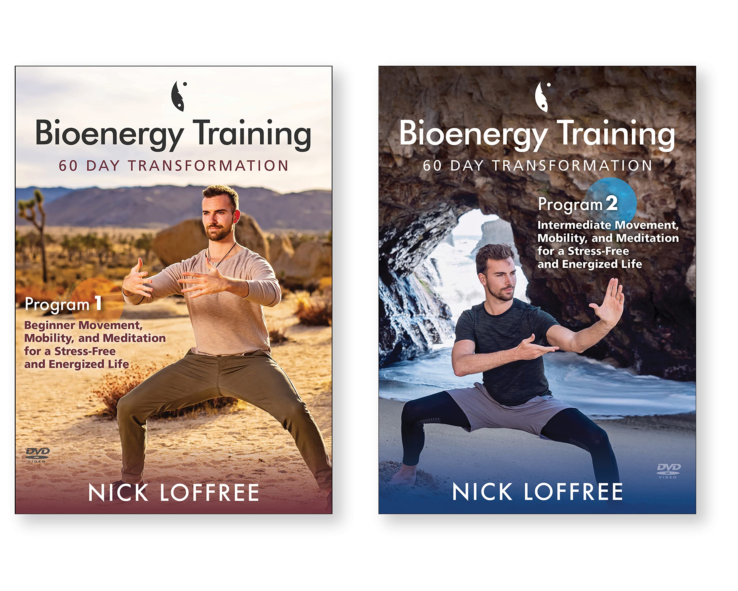 Bioenergy Training 60 Day Transformation (YMAA Qigong DVD) Bioenergetics Expert Nick Loffree Intermediate Exercise and Meditation Qi Gong Dvd