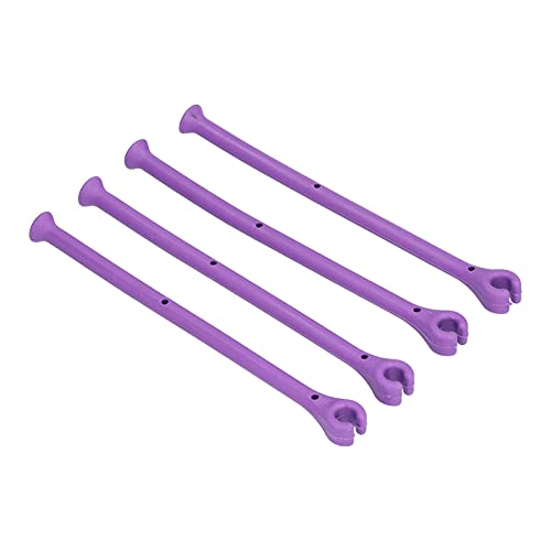 Aoer Wine Rack Glass Holder, Flexible Goblet Holder 4Pcs Wine Glass Dishwasher Protector Non‑Toxic for Home Bar Use