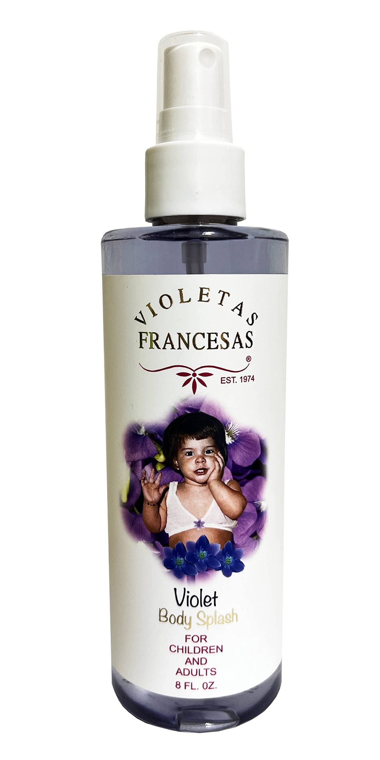 Violetas Francesas Splash Cologne For Children And Adult NEW - 8 FL OZ