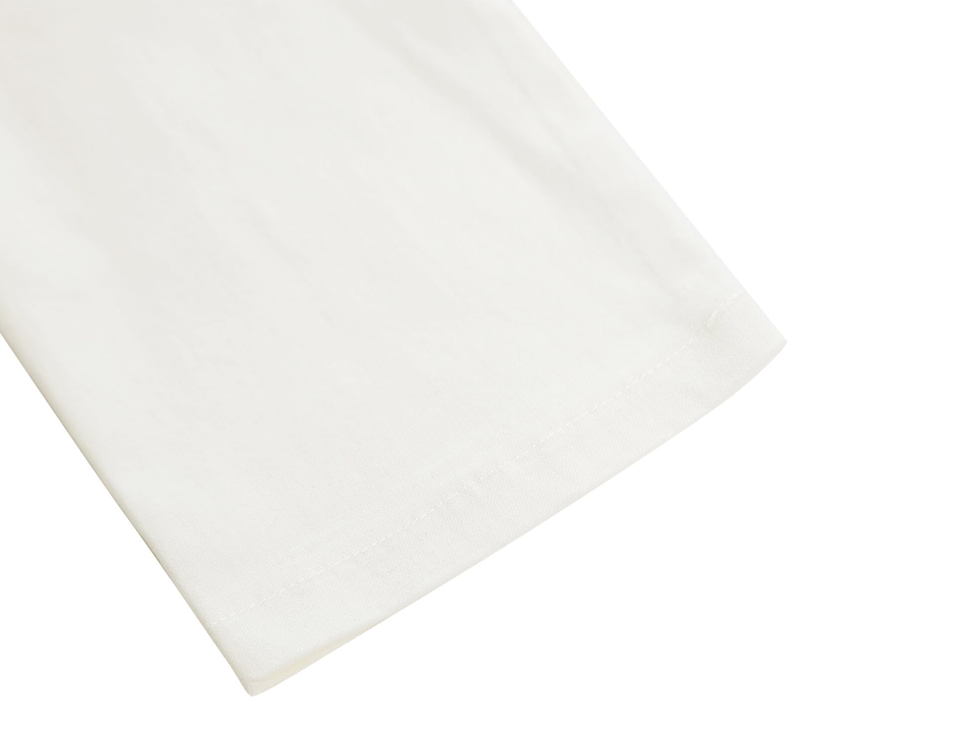 MUXXN Ladies 3/4 Sleeves Knee Length Mock Neck Formal Wear to Work Pencil Dress Off White M