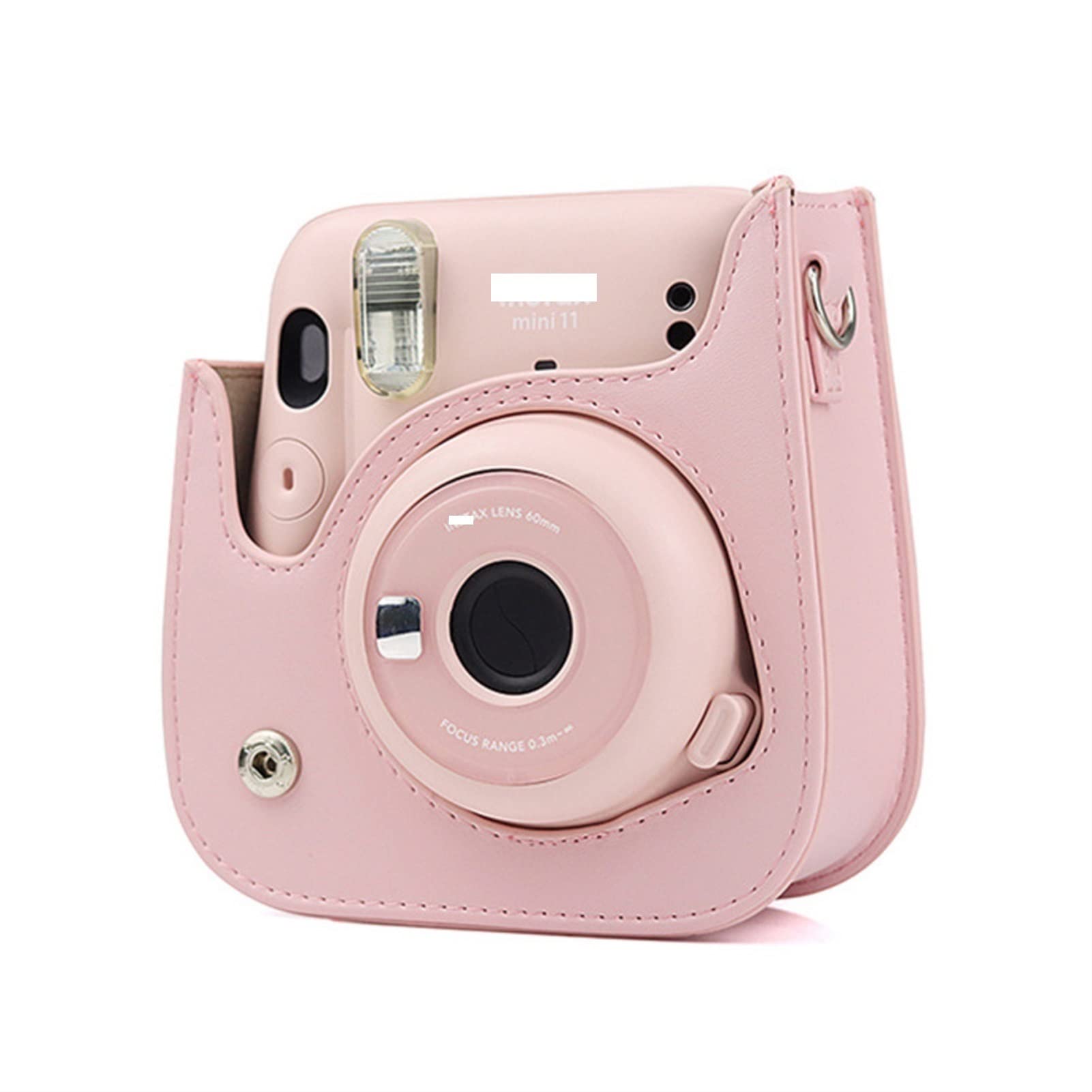 JUSTYINUO Camera Bag Protective Cover Mini Digital Photography Protective Bag Shockproof Protective Cover with Butterfly Fit for Polaroid Mini11/8/9 Camera Bags & Cases (Color : Pink)
