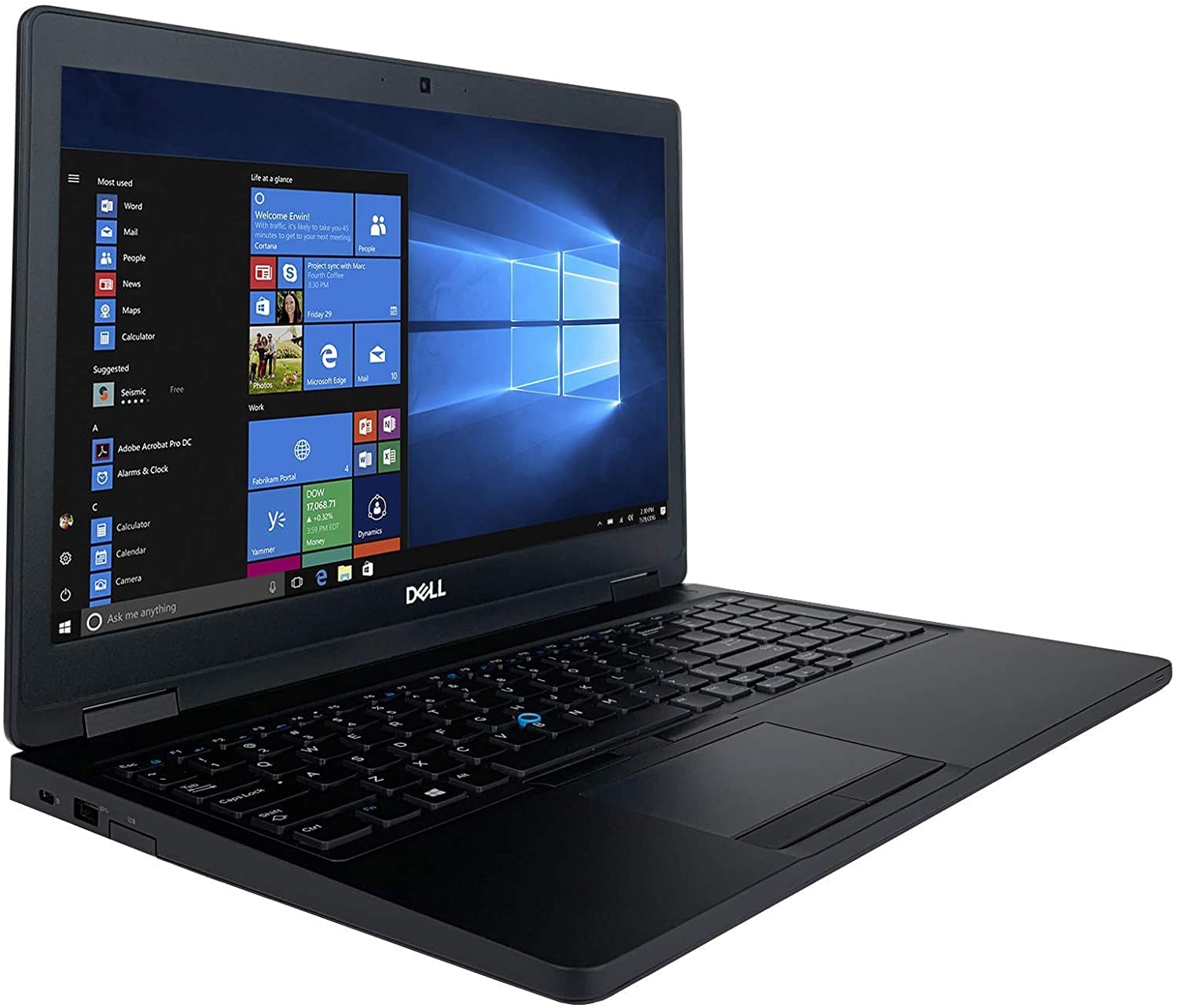 Dell Latitude 5580 Workstation Laptop | Intel Core i5 7th Gen CPU | 16 GB RAM - 1 TB SSD | 15.6" Display with Webcam | Wi-Fi | Bluetooth | HDMI Port | Microsoft Office | Windows 10 Pro (Renewed)
