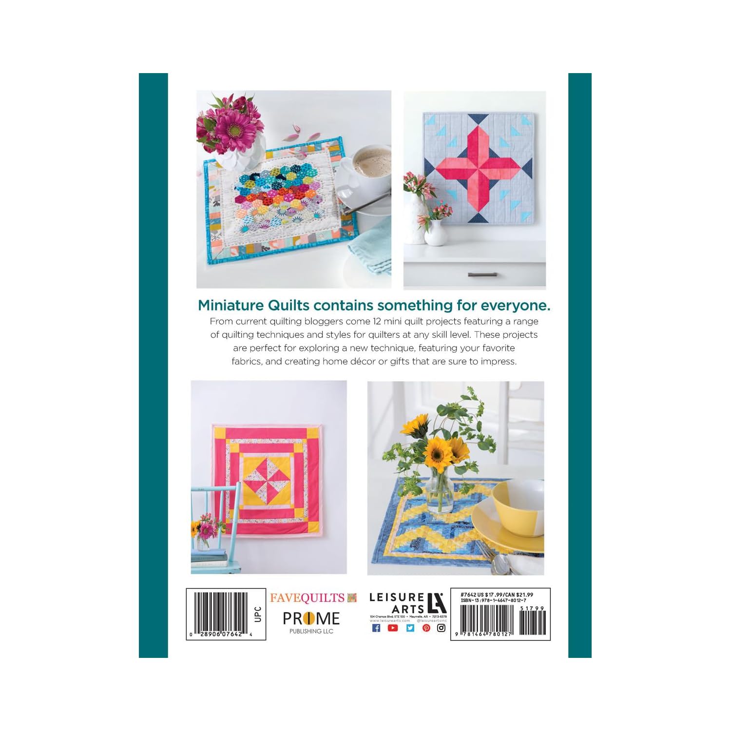 Leisure Arts Quilt and Sew Miniature Quilts Quilting Book, Quilting Books, Quilt Books, Patterns for Quilting, Patterns, Books and Patterns, Pattern Books