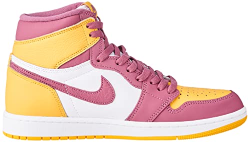 Nike Men's Basketball Shoes, University Gold Light Burgundy, 12