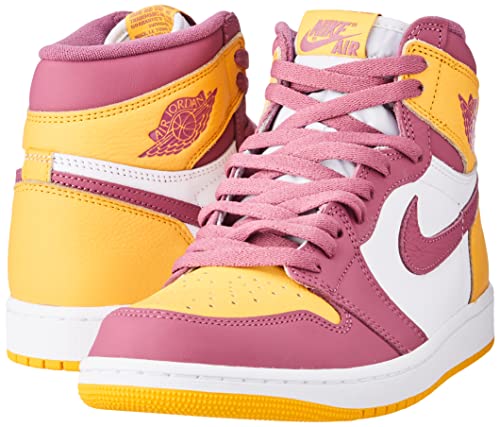 Nike Men's Basketball Shoes, University Gold Light Burgundy, 12