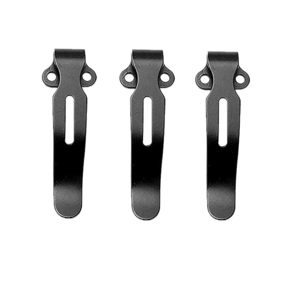3Pcs Black Deep Carry Pocket Knife Clip Accessories Attachments for Benchmade 535 940 943 941 560 556