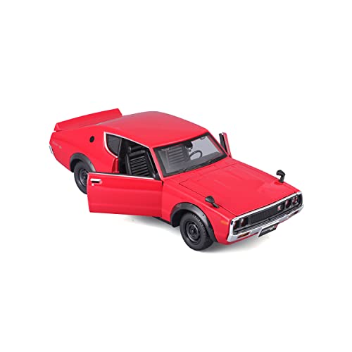 Maisto 1:24 Assembly Line 1973 Nissan Skyline 2000GT-R, Red
