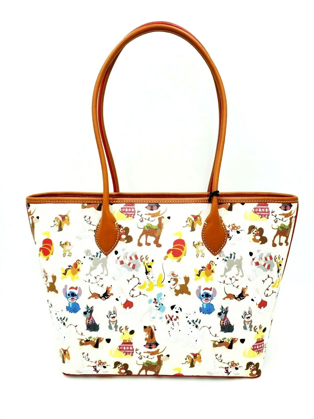 Parks Disney Disney Dogs Holiday Tails D&B Tote Bag