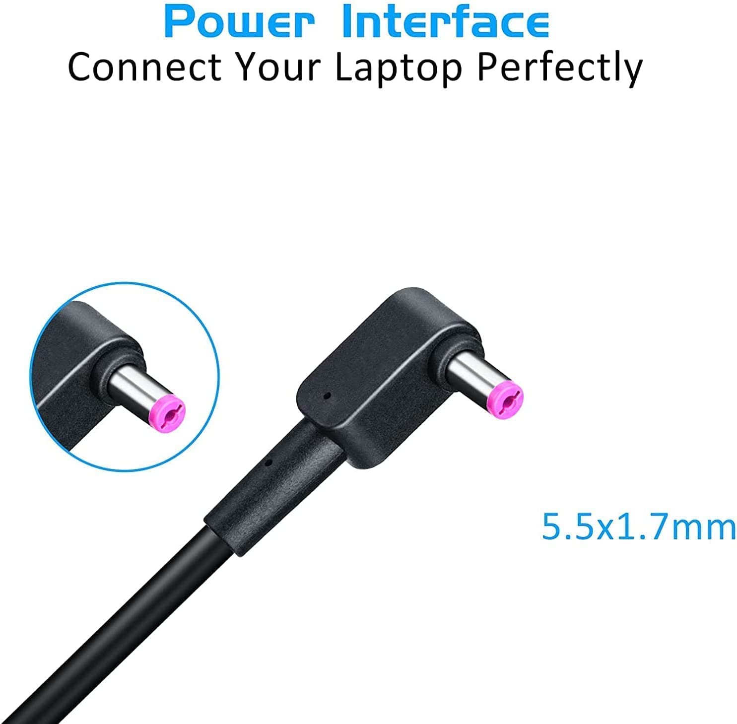180W Charger Fit for Acer Nitro 5 7 Predator Helios 300 Predator Triton 300 500 Series 19.5V9.23A ADP-180MB K Gaming Laptop Adapter (180W)