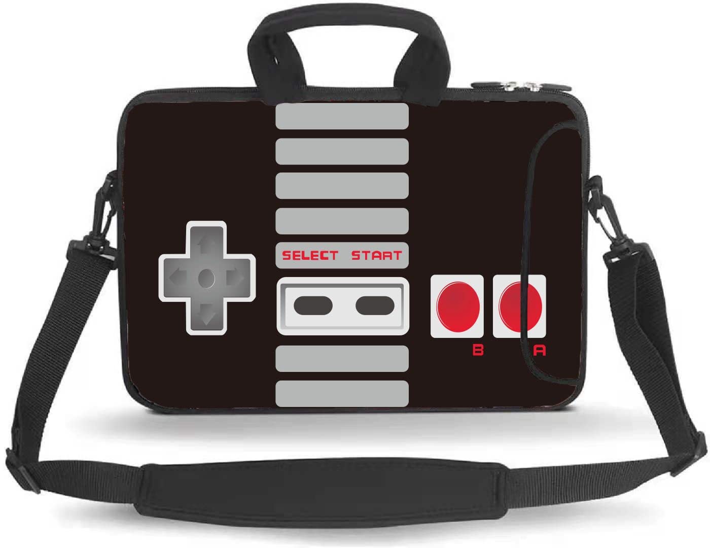 11 11.6 12 12.5 13 inches Case Laptop/Chromebook/Ultrabook/Notebook PC Messenger Bag Tablet Travel Case Neoprene Handle Sleeve with Shoulder Strap(Games)