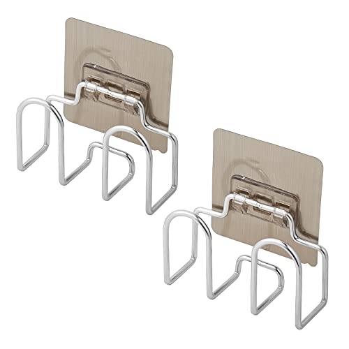 WNPXQNT 2 Pcs Wall Mounted Pot Lid Holder, Stainless Steel Cutting Board Holder, Pot Lid Rack Rest Stand, Lid Organizer Pot Hangers for Kitchen,Bathroom, Cabinets