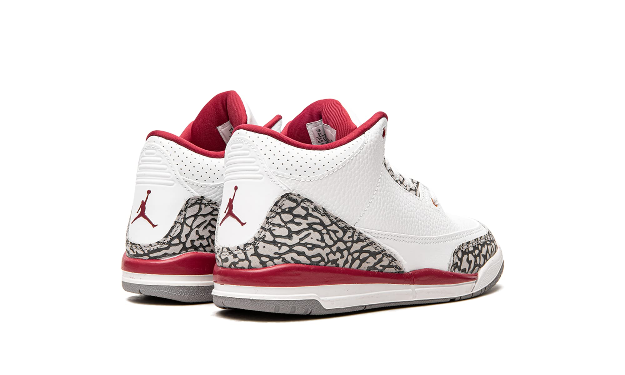 NIKE Jordan Preschool Air Jordan 3 PS 429487 126 Cardinal - Size 1.5Y