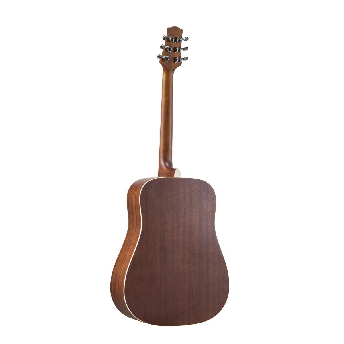 Boroughs B30DNT Dreadnought Acoustic Guitar Pack with Tuner, Gig Bag and Strap, Natural