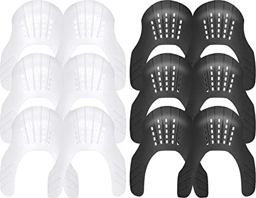 GORYGOLD 6 Pairs Crease Protector for Sneaker Shoes, No Crease Shoe Inserts Anti Crease Decreaser Guard, Women Size 7-12