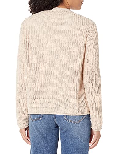 VELVET BY GRAHAM & SPENCER Women's Terrah Tape Yarn Shawl Cardigan, Tea, XL