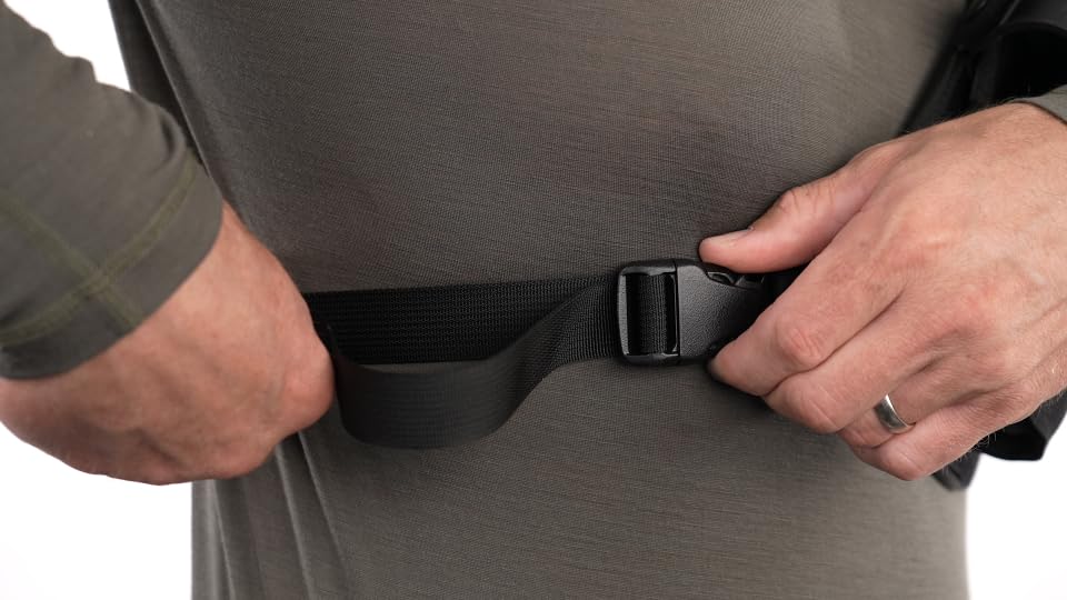 Elite Survival 7105-2-RH Warden Chest Holster, Size 2, Right Hand