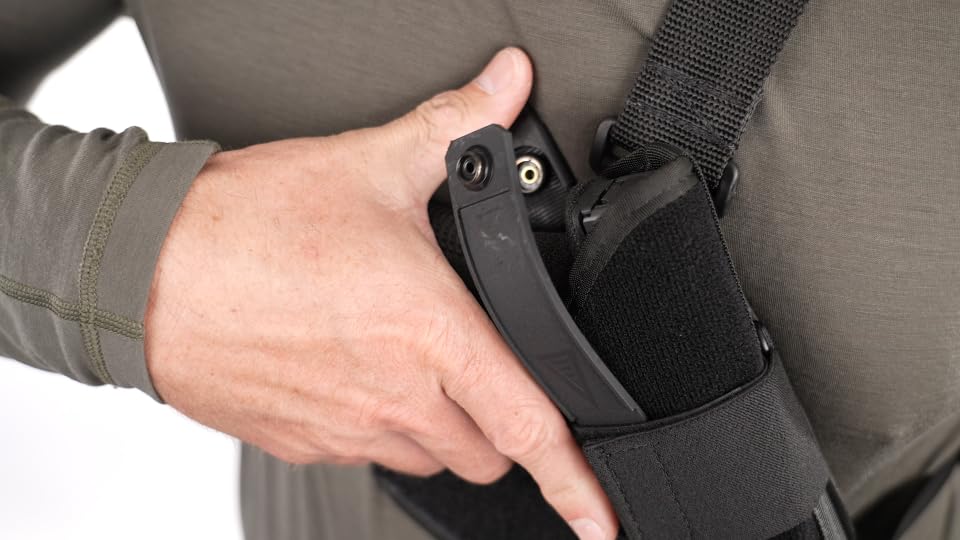 Elite Survival 7105-2-RH Warden Chest Holster, Size 2, Right Hand