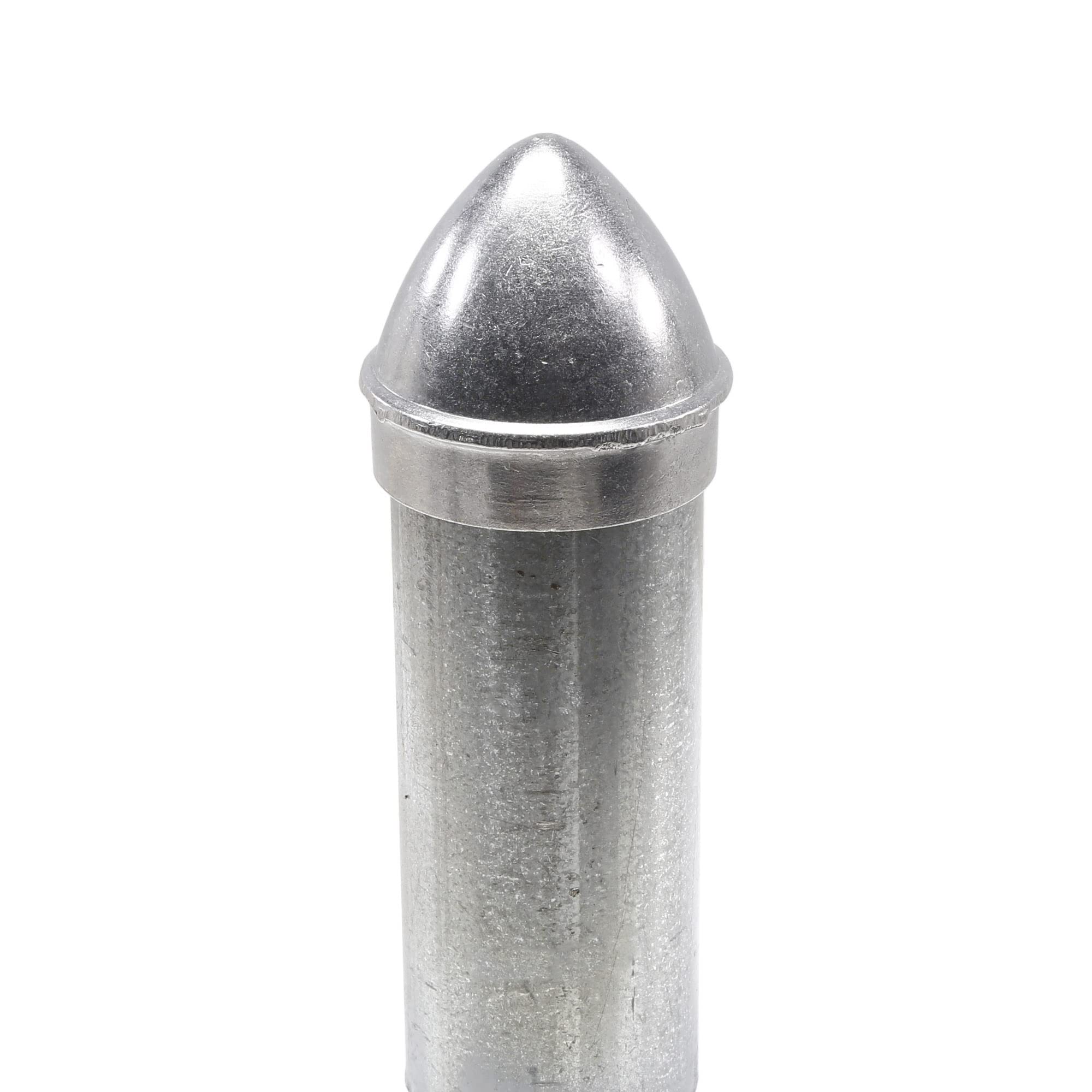 Chain Link Fence 1 5/8" External Acorn Post Caps | Die Cast Aluminum Caps | Chain Link Caps | (Pack of 10)