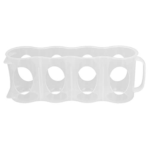 Can Storage Box, Transparent Reusable Can Drink Storage Holder Organizer with Handle Portable Soda Can Organizer Beer Can Holder for Refrigerator Cabinets