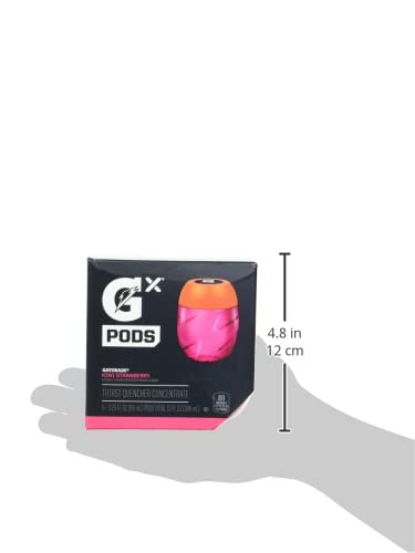 Gatorade unisex adult Gatorade GX Pods, Kiwi Strawberry (24ct), 6 x 4pack 24 Pods US