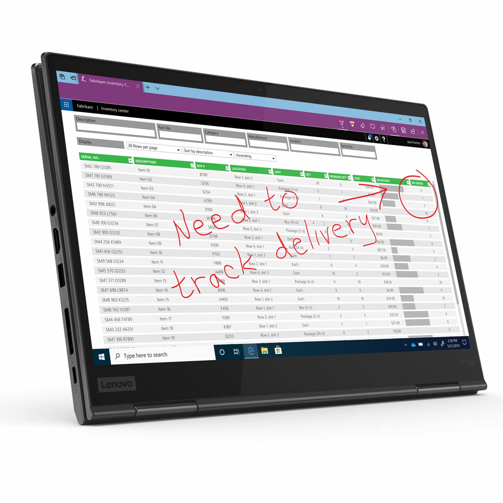 2023 Lenovo ThinkPad X1 Yoga Gen 5 2-in-1 14″ FHD IPS HDR 400nits Touchscreen Intel 4-Core i5-10210U Intel UHD Graphics 16GB RAM 512GB NVMe SSD WIFI AX HDMI Fingerprint Backlit Windows 11 Pro w/RE USB