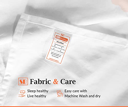 SGI Full Size Plum Soft Luxury Microfiber 4 Piece Sheet Set- Fitted Sheet Flat Sheet 2 Pillowcase Easy Care, Super Soft & Breathable Cool 15" Deep Pocket Fade Wrinkle Stain Resistant Bedding