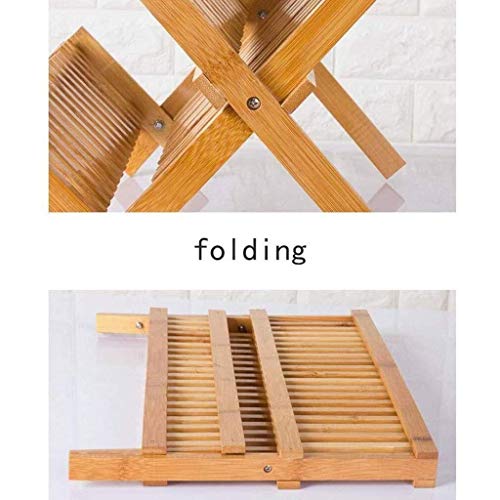 SDGH Wooden Dish Rack - Household Dish Rack Kitchen Tableware Drain Dish Rack Storage Rack