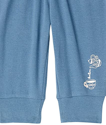 Amazon Essentials Disney | Marvel | Star Wars | Princess Baby Girls' Pants, Pack of 4, Disney Alice, 12 Months