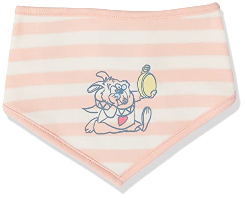 Amazon Essentials Disney | Marvel | Star Wars | Princess Baby Girls' Baby Bibs, Pack of 6, 6-pack Alice Tea Party, One Size