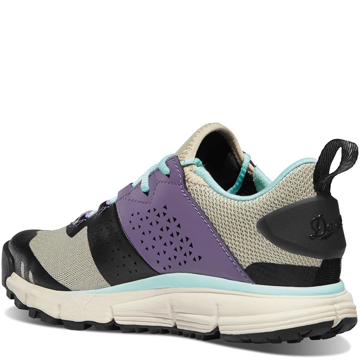 Danner Women's Trail 2650 Campo 3" Hiking Shoes, Lightweight, Breathable, Shock-Absorbing, Vibram Megagrip Outsole, Birch/Grape - 8 M