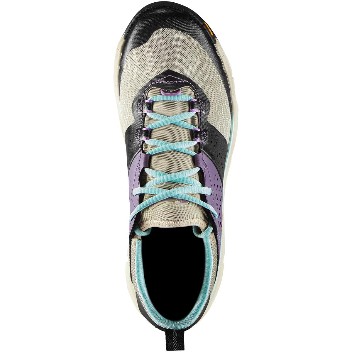 Danner Women's Trail 2650 Campo 3" Hiking Shoes, Lightweight, Breathable, Shock-Absorbing, Vibram Megagrip Outsole, Birch/Grape - 8 M