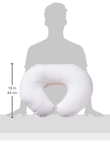 Boppy Nursing Pillow β Bare Naked Breastfeeding and Bottle Feeding, Propping Baby, Tummy Time, Sitting Support Pillow Only