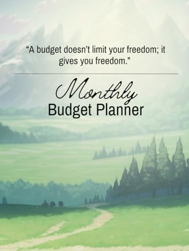 Monthly Budget Planner: Monthly Financial Organizer and Expense Tracker