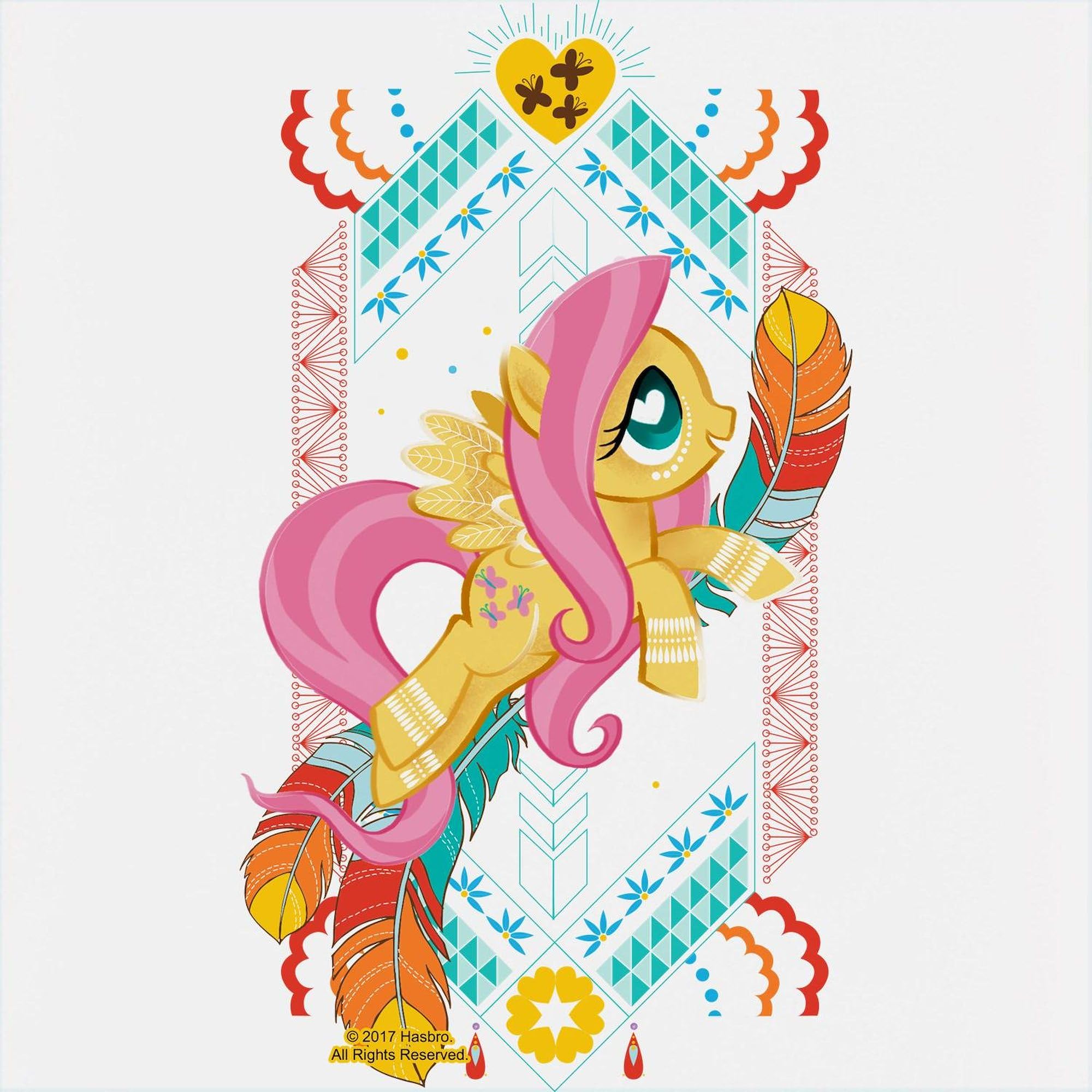 CafePress My Little Pony Fluttershy Feathers 17 oz Latte Mug