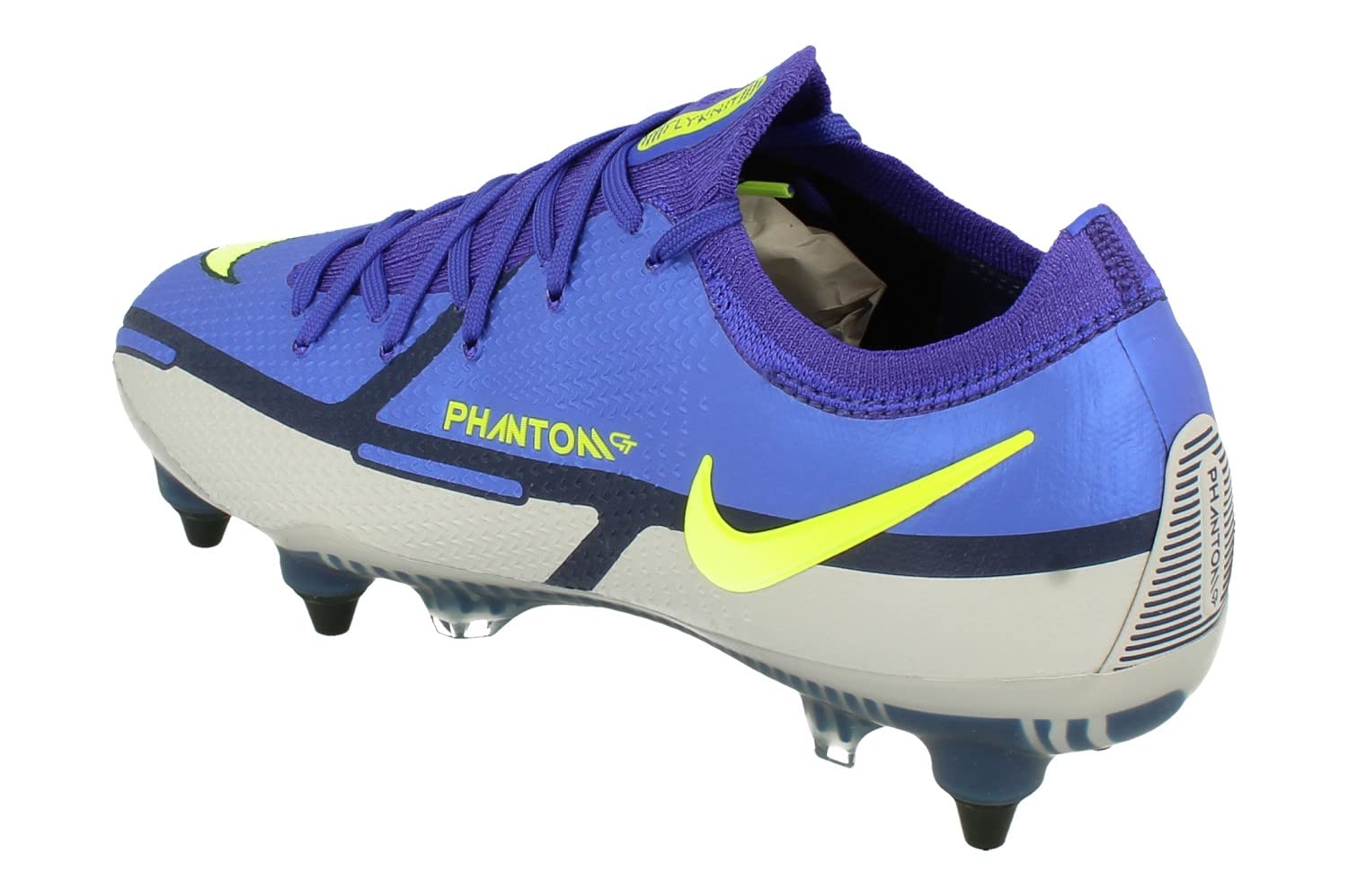 Nike Phantom GT2 Elite SG-Pro AC Mens Football Boots DC0753 Soccer Cleats (UK 6 US 7 EU 40, Sapphire Volt Grey Fog 570)
