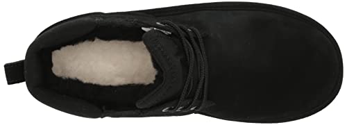 Koolaburra by UGG Unisex-Child ADVAY Chukka Boot, Black, 2 Little Kid