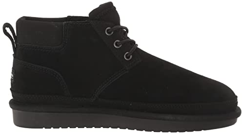 Koolaburra by UGG Unisex-Child ADVAY Chukka Boot, Black, 2 Little Kid