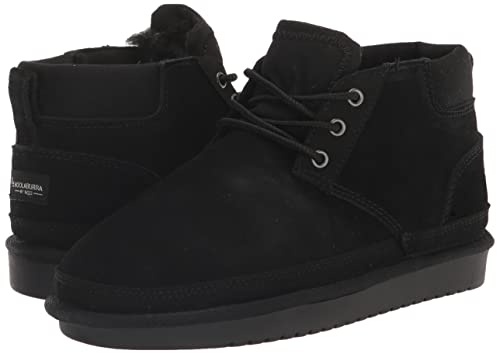 Koolaburra by UGG Unisex-Child ADVAY Chukka Boot, Black, 2 Little Kid
