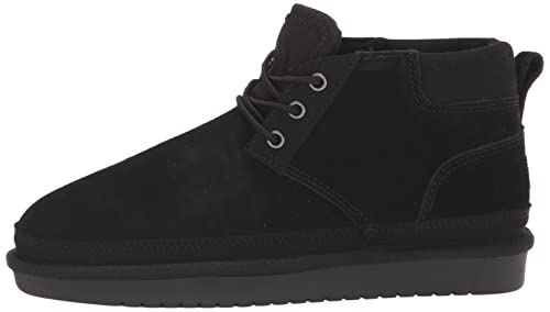Koolaburra by UGG Unisex-Child ADVAY Chukka Boot, Black, 2 Little Kid