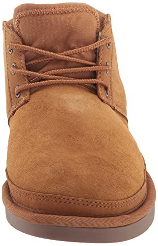 Koolaburra by UGG Unisex-Child ADVAY Chukka Boot, Chestnut, 2 Little Kid