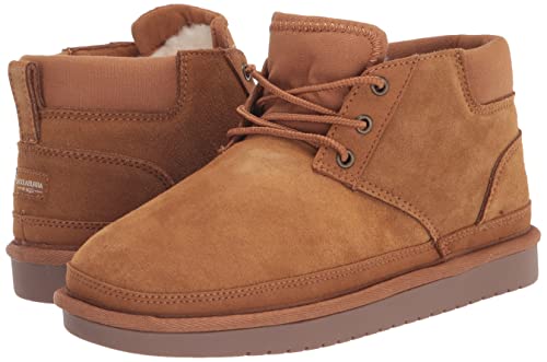 Koolaburra by UGG Unisex-Child ADVAY Chukka Boot, Chestnut, 2 Little Kid