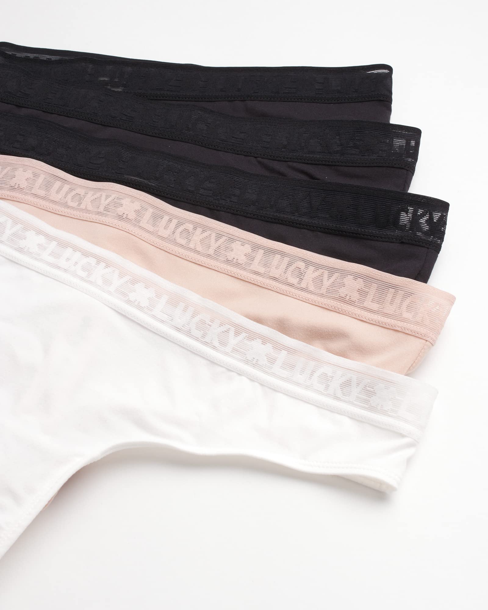 Lucky Brand Women's Natural/Black/Gardenia/Black/Black