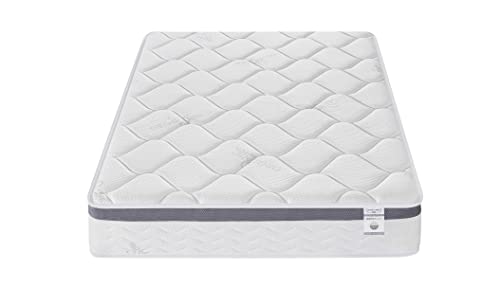 Full Size Mattress - 10 Inch Cool Memory Foam & Spring Hybrid Mattress with Breathable Cover - Comfort Plush Euro Pillow Top - Rolled in a Box - Oliver & Smith